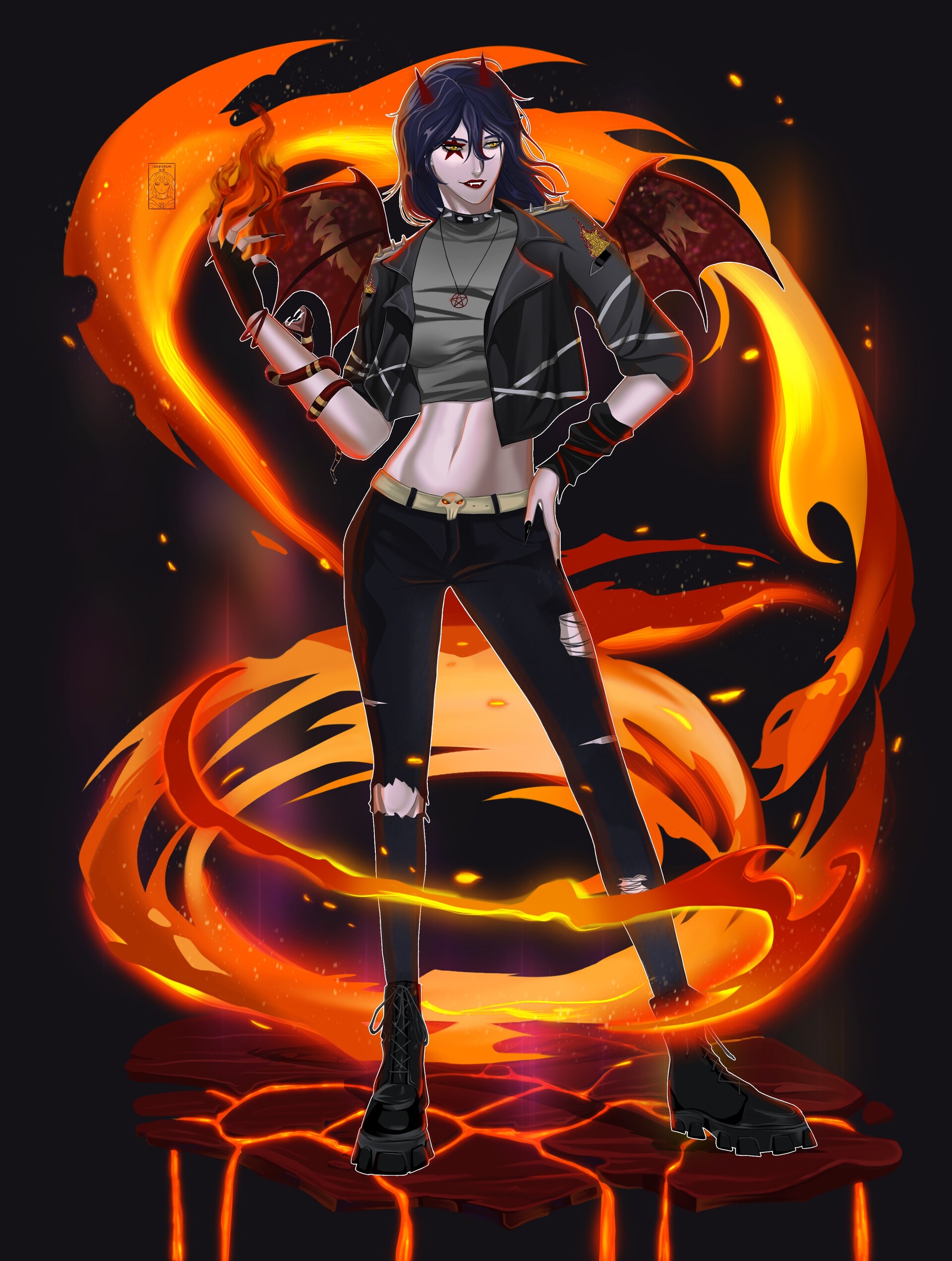 ArtStation - Gender berding Sulfus “Angels friends”