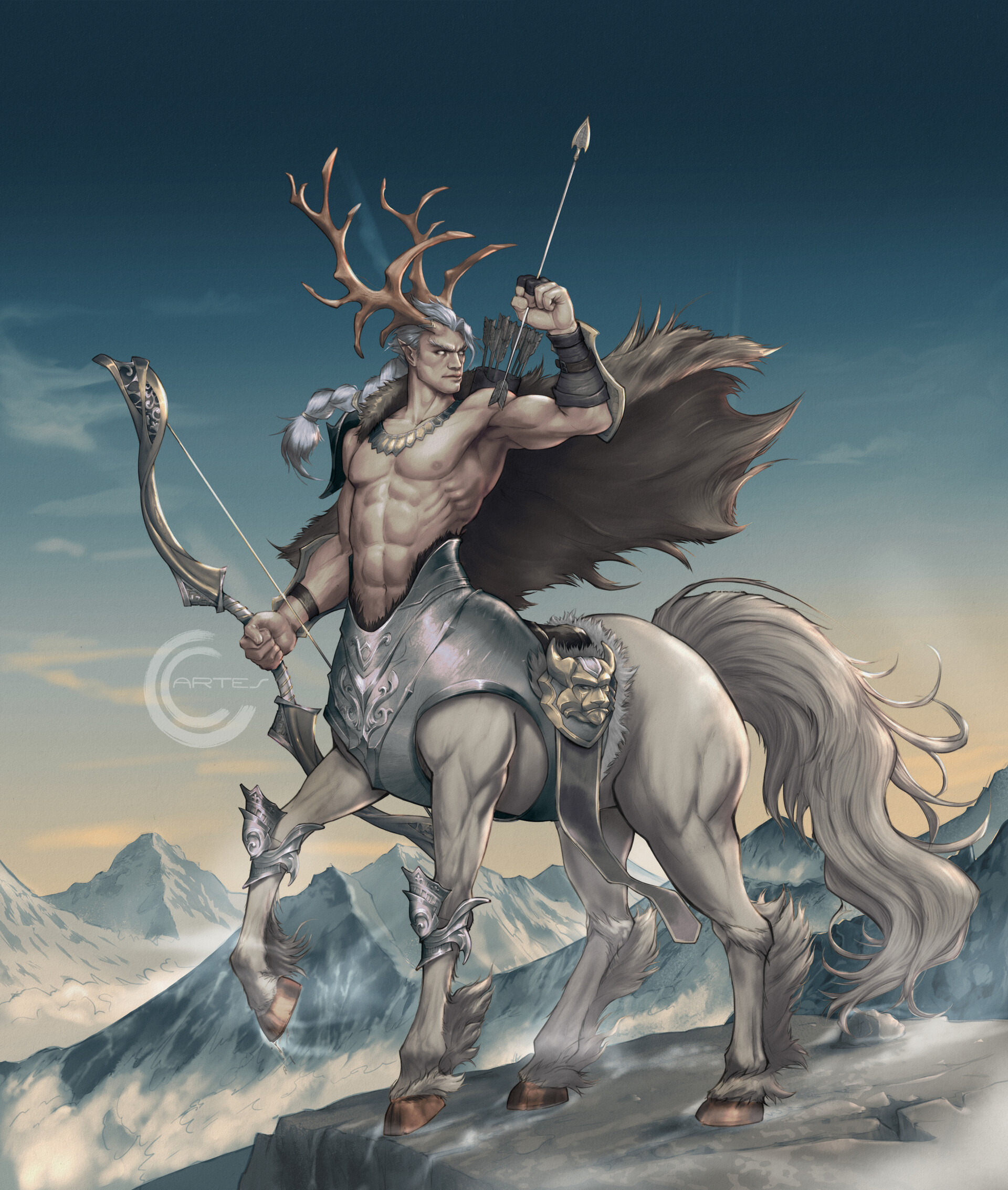 ArtStation - Centaur Character design