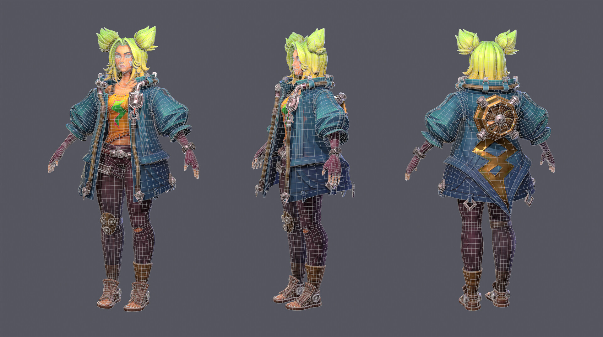 Hyeonjoo(zoey) Lee - League of Legends - Zeri Fan Art