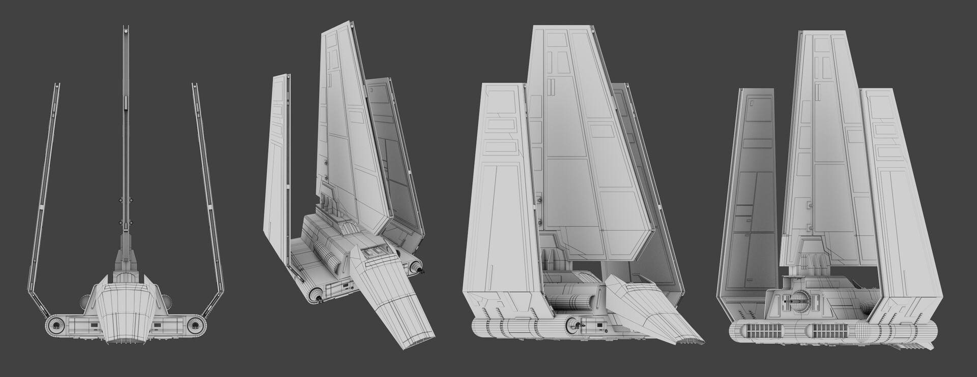 ArtStation - Star Wars: Space Ship Hanger