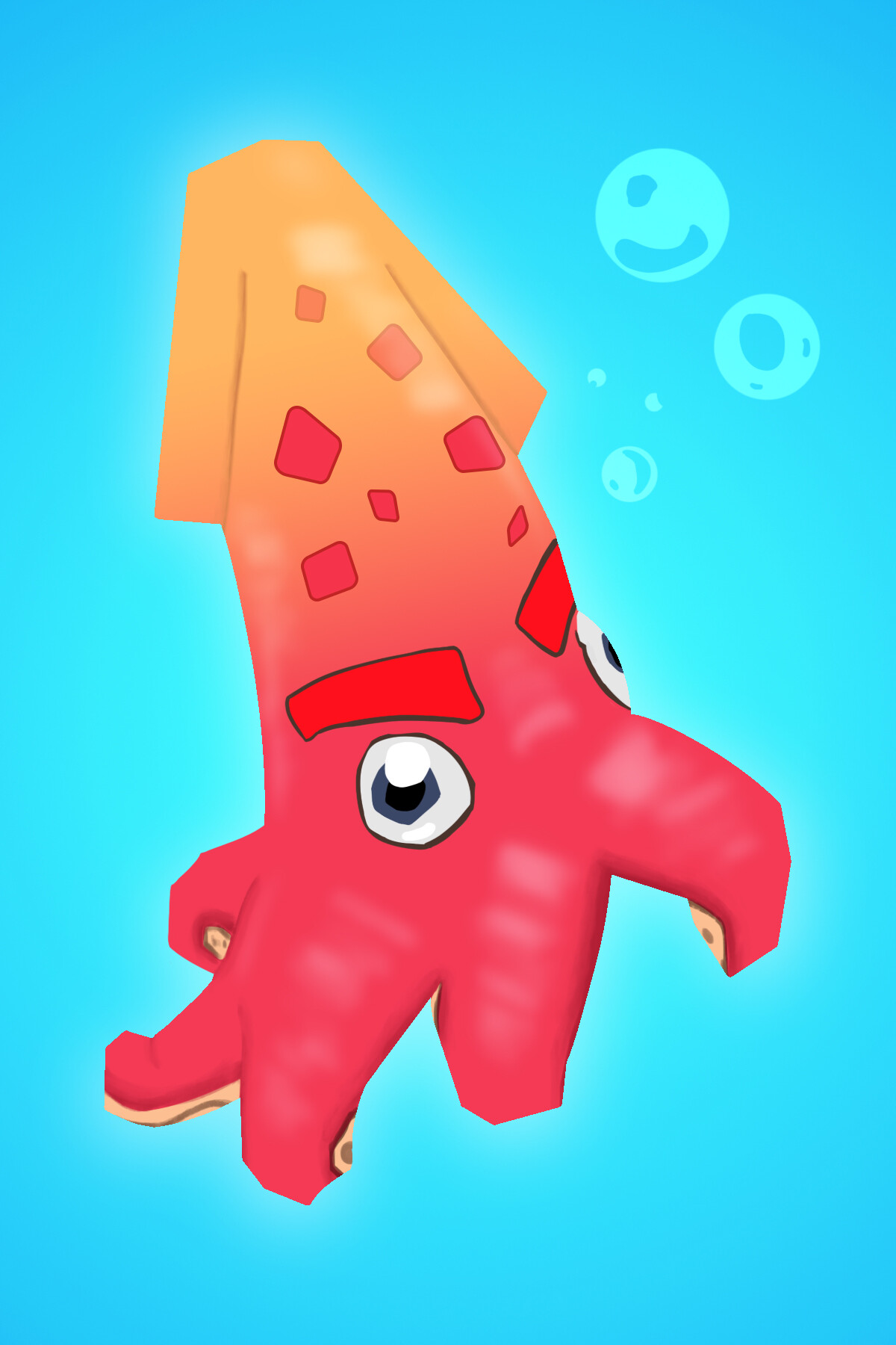 ArtStation - Bad squid