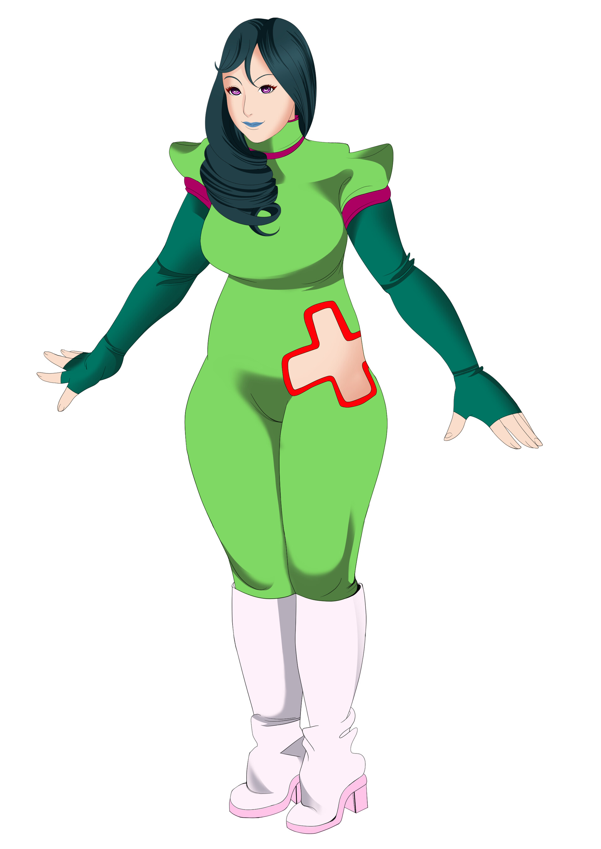 ArtStation - Sara the healing fighter Original character design