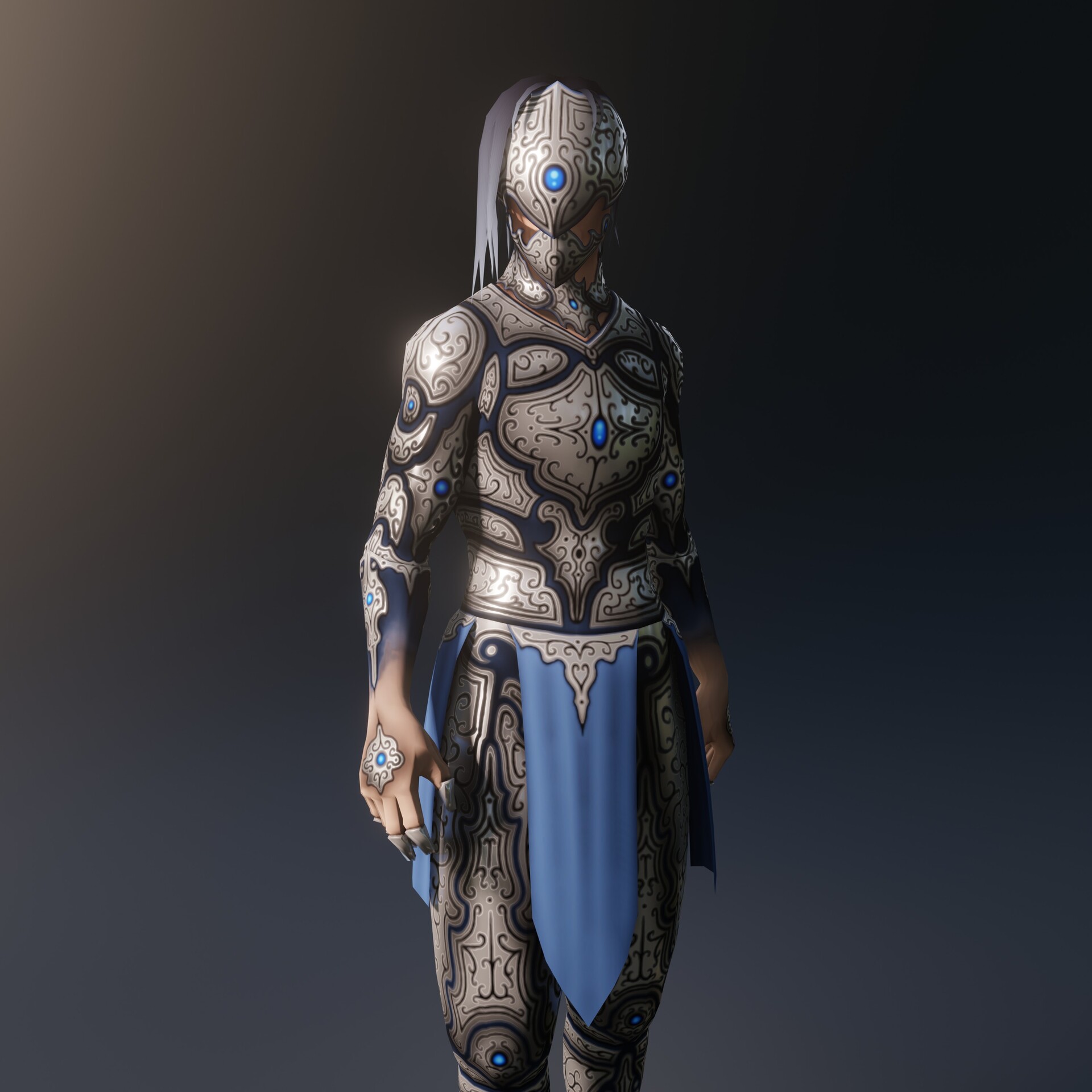 ArtStation - Skin 5 for Warrior MMO