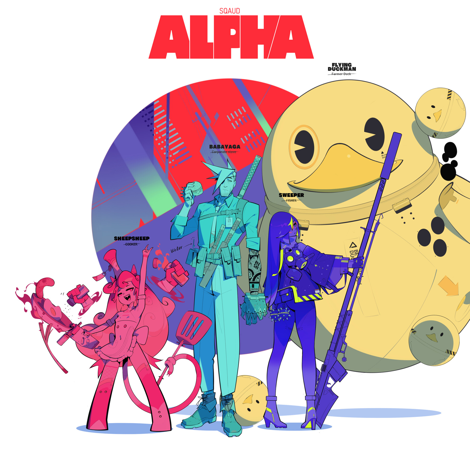 ArtStation - SQAUD ALPHA