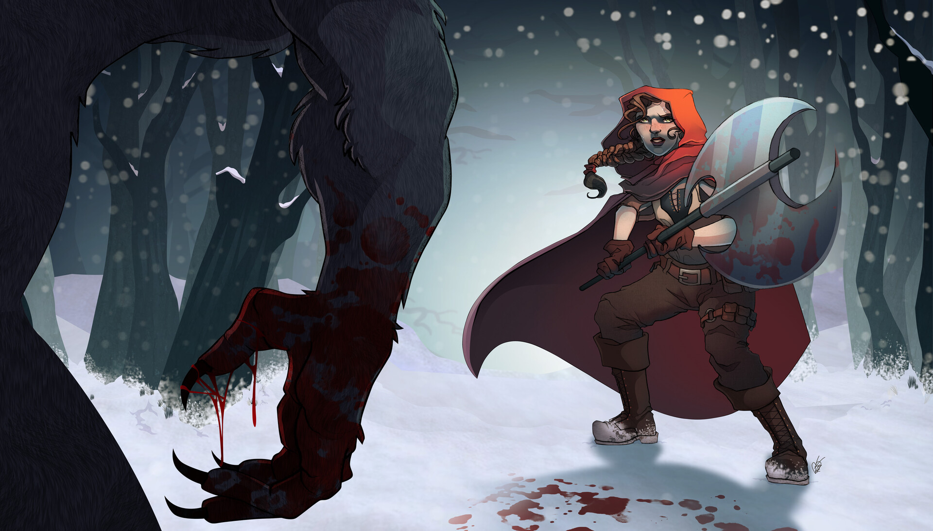 ArtStation - Red Riding Hood