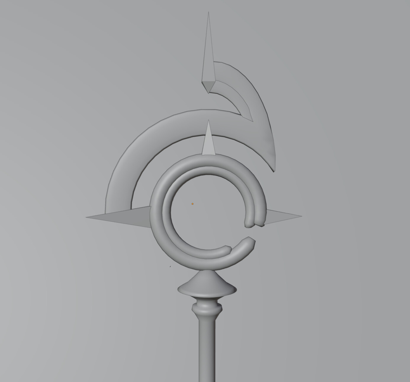 ArtStation - Learning blender: Staff