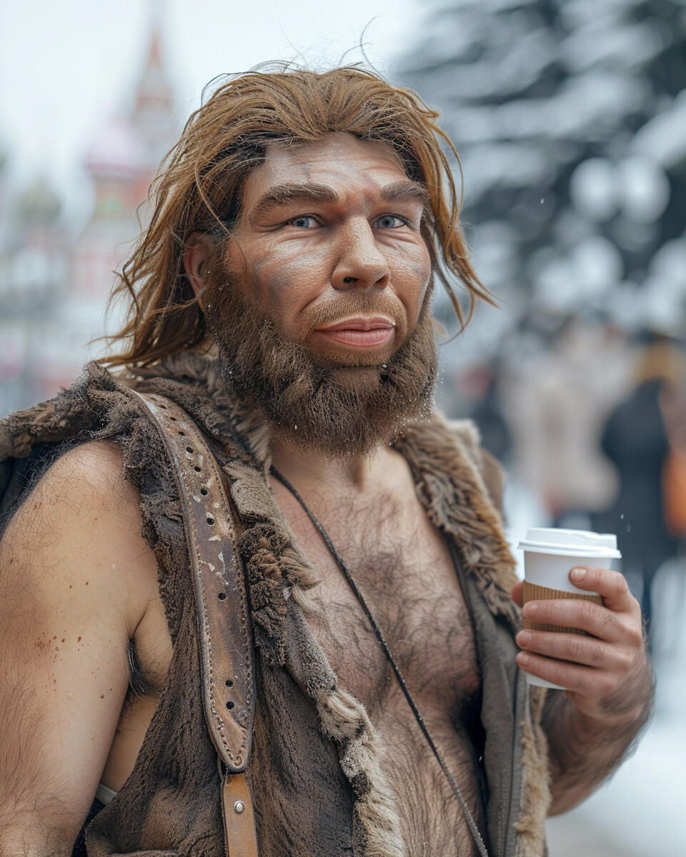 ArtStation - Neanderthal in Moscow