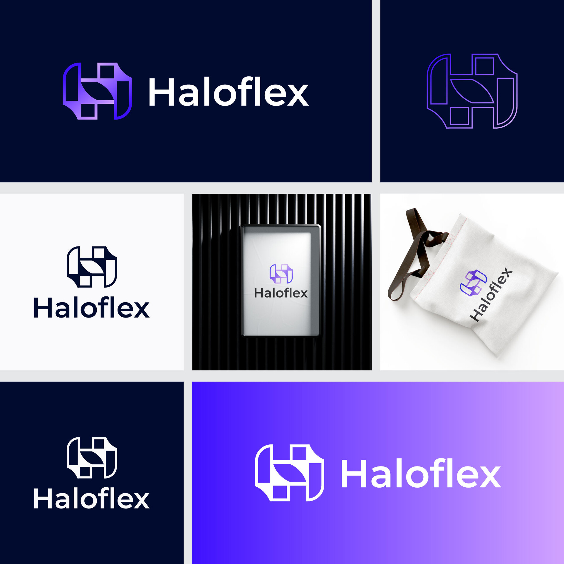 ArtStation - Haloflex | Letter H Logo Design