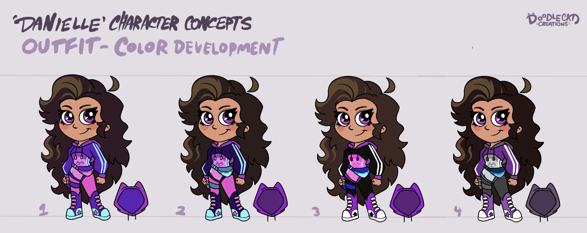 Catherine Epps - Neko-Dan Mascot designs