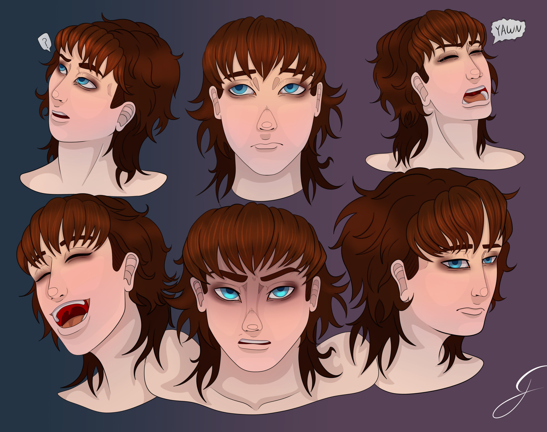 ArtStation - Character Reference Sheet