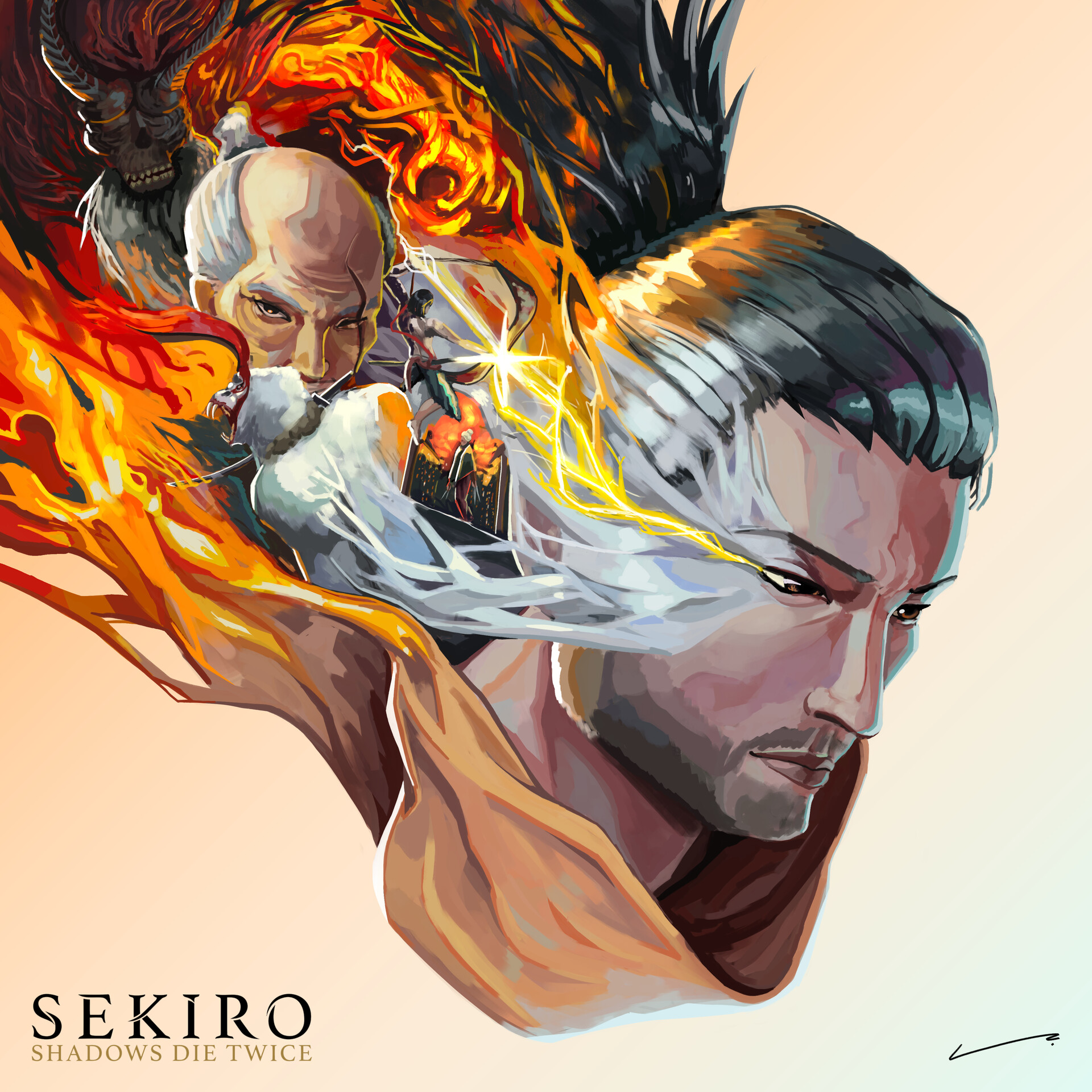 ArtStation - Sekiro Fanart