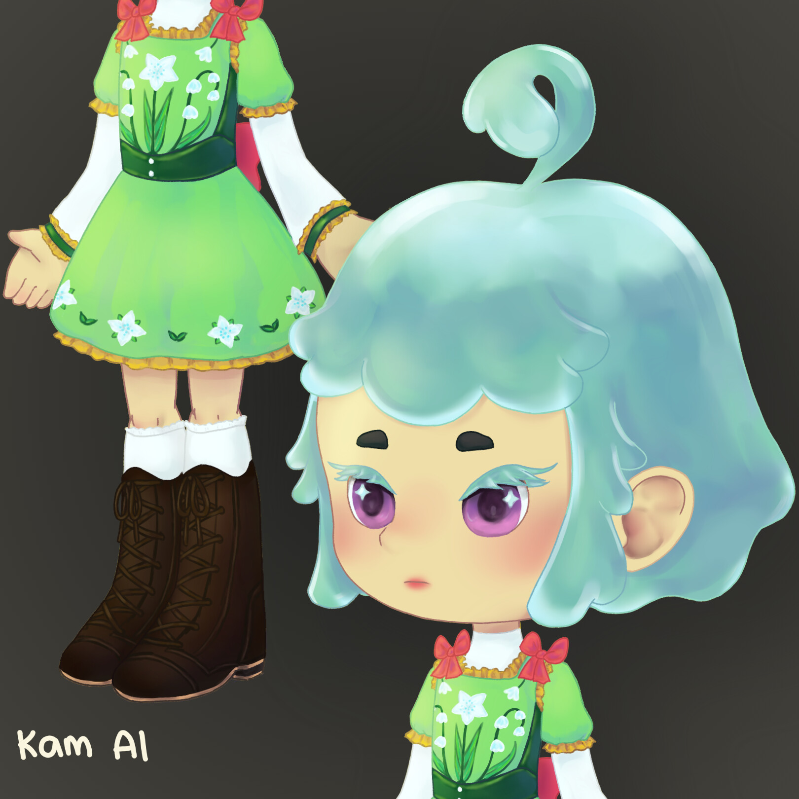 ArtStation - Forest Girl Character Design