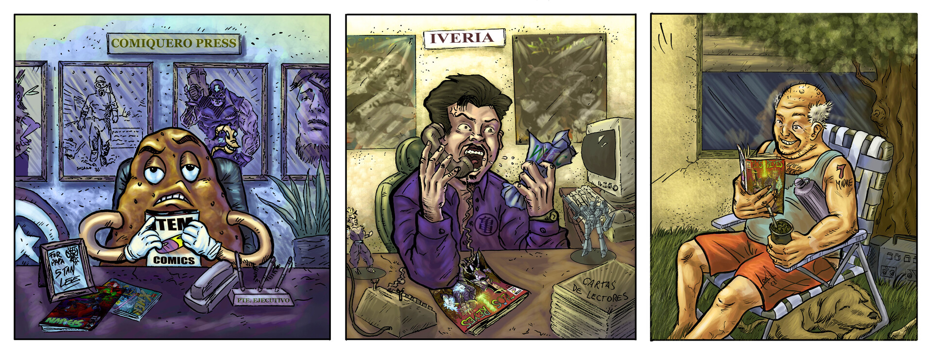 ArtStation - Comic strip #3