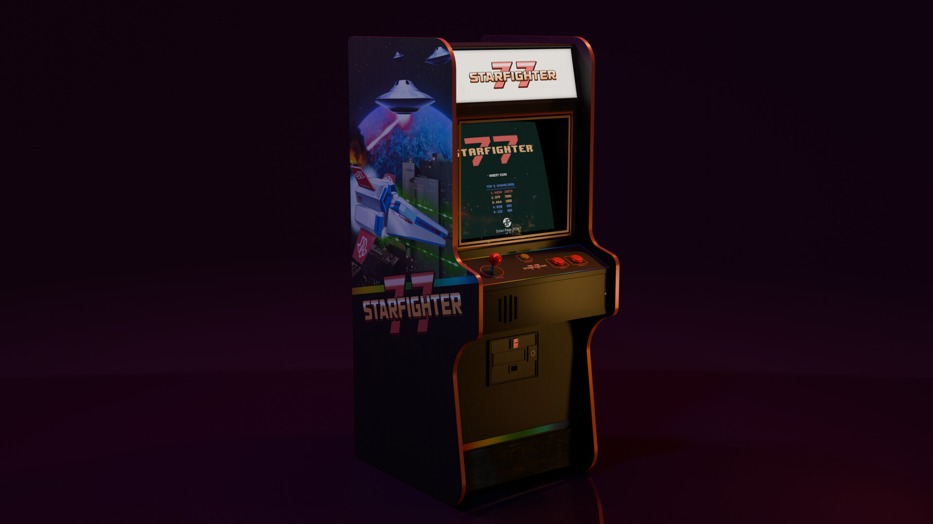 ArtStation - Arcade Cabniet
