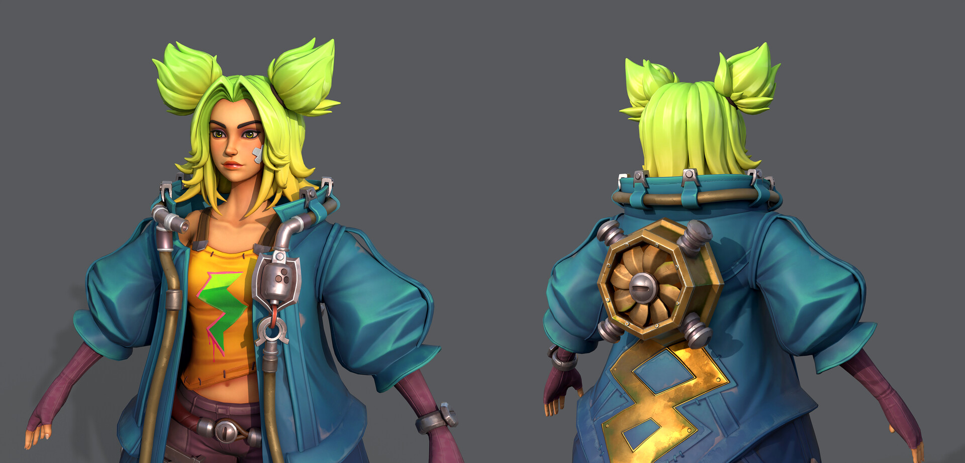 Hyeonjoo(zoey) Lee - League of Legends - Zeri Fan Art