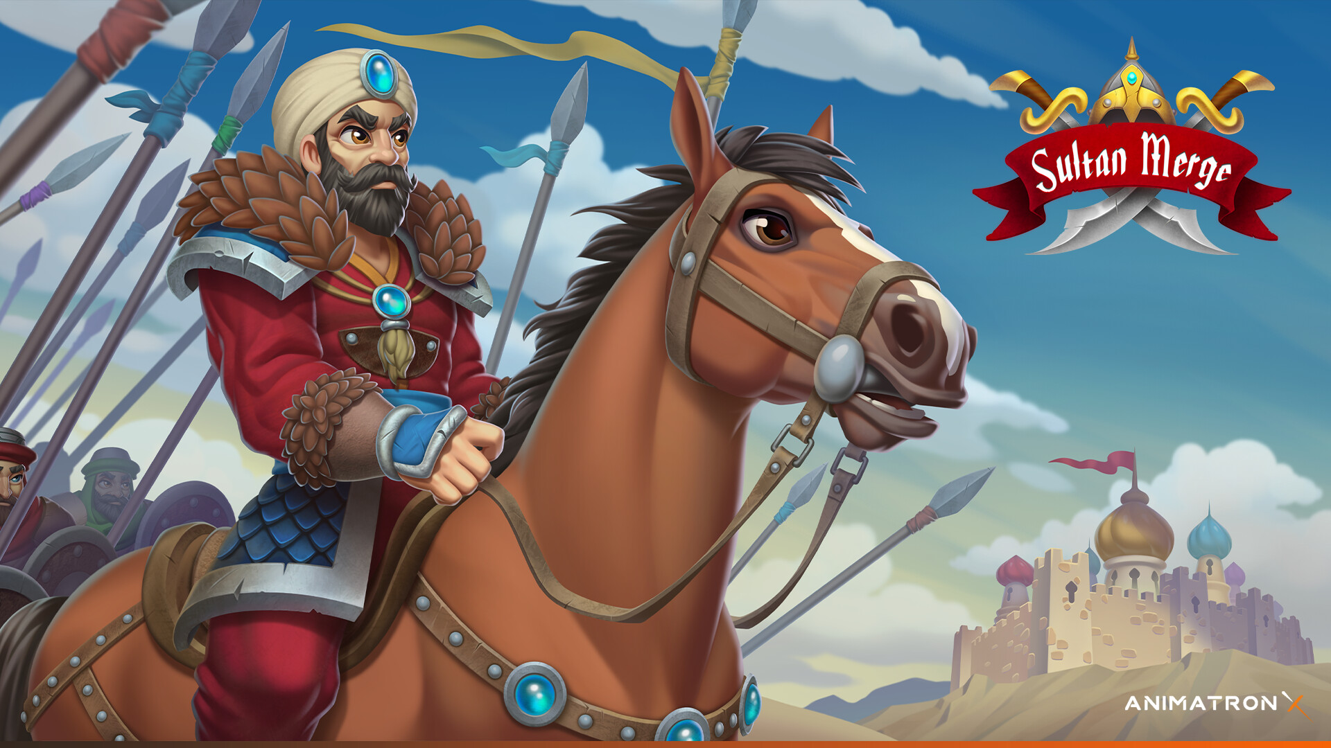 ArtStation - Sultan Merge - Game Illustration & Main Screen