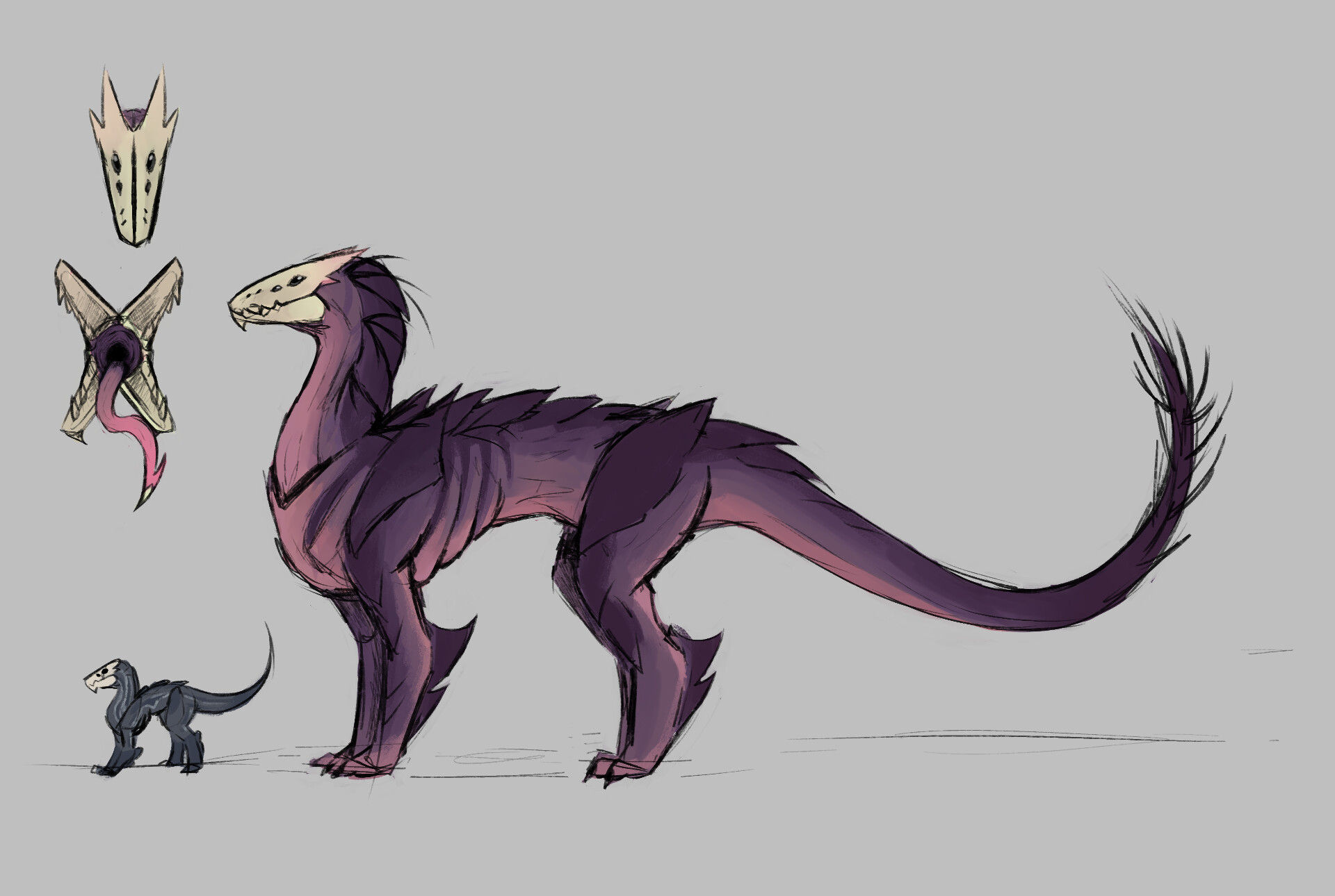 ArtStation - Hybrid creature concepts