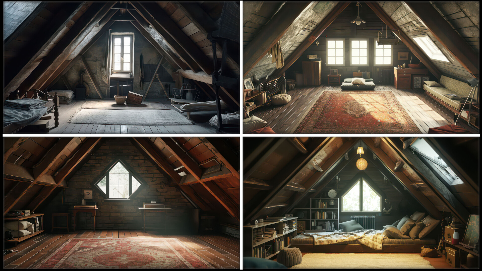 Ferial Concept - 🔹200 Attic Environment Concept Reference Image Pack v ...