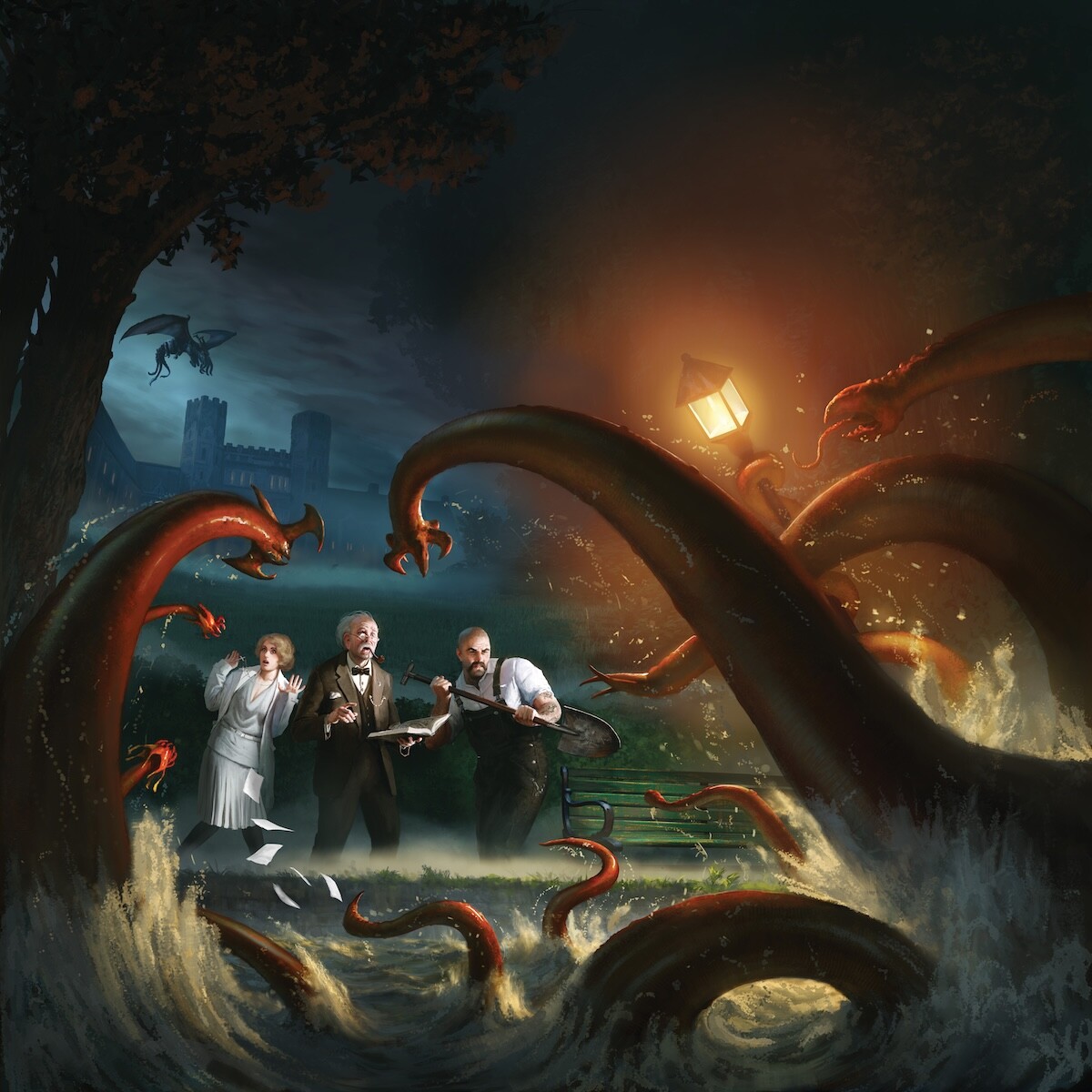 ArtStation - Arkham Horror Cover