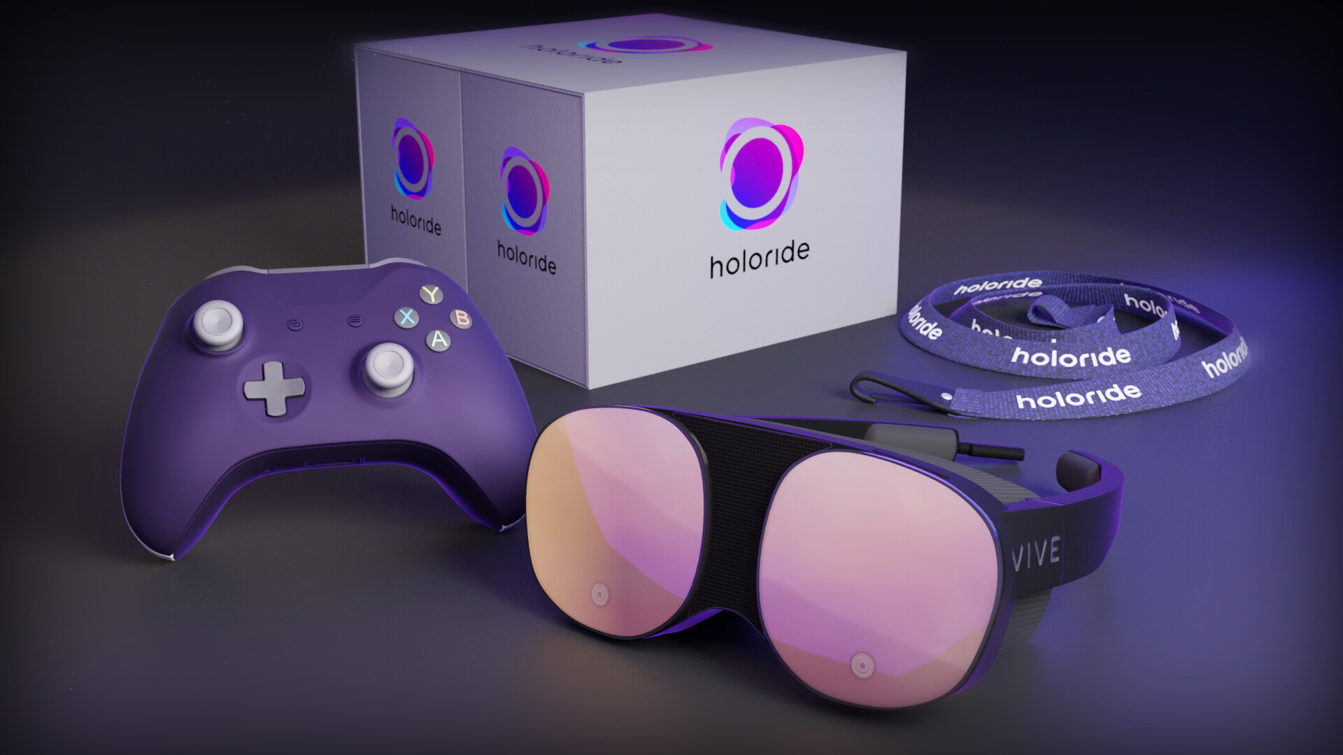 ArtStation - What's in the Box? (holoride's in-car VR Product)