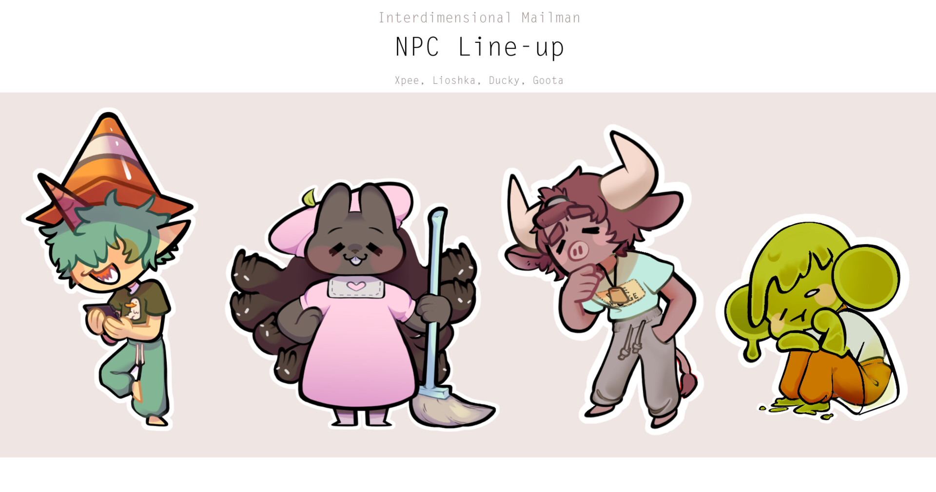 ArtStation - Inter-Dimensional Mailman Character Design