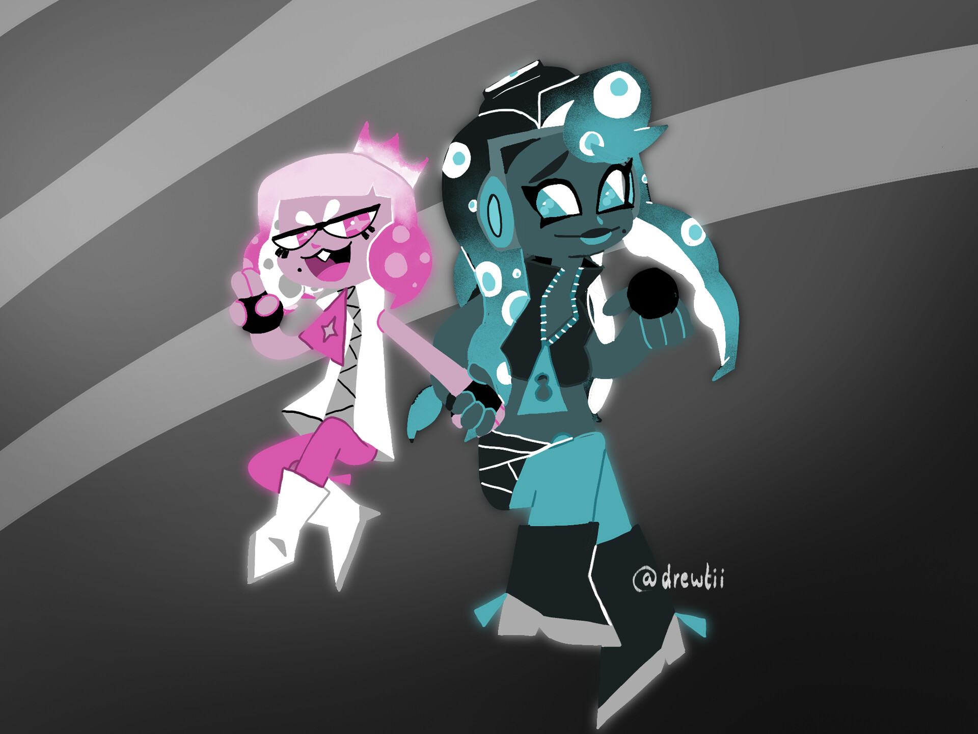 ArtStation - Splatoon 2 art style experiment