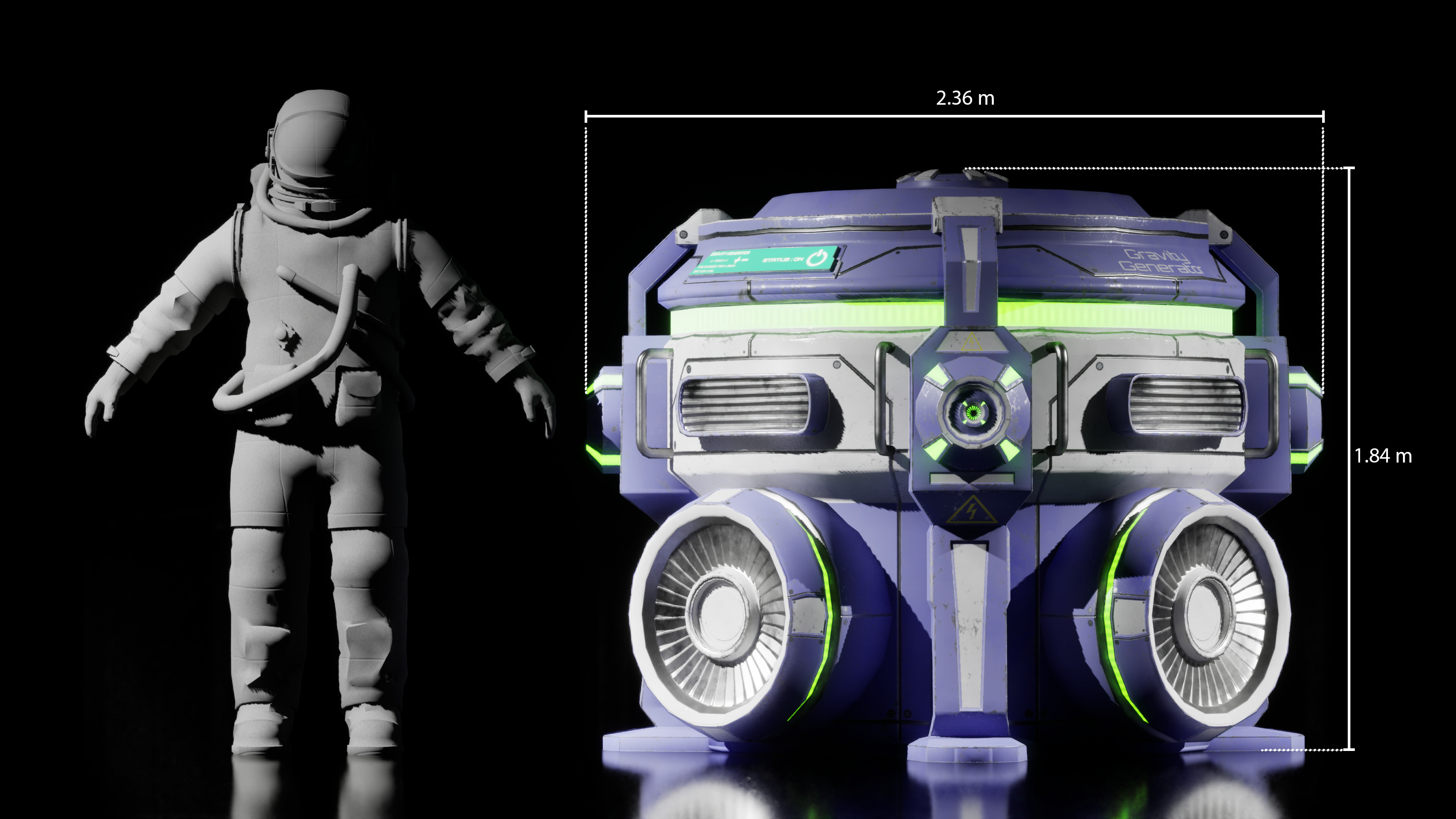Gabriel Nosaki - Sci-fi Gravity Generator