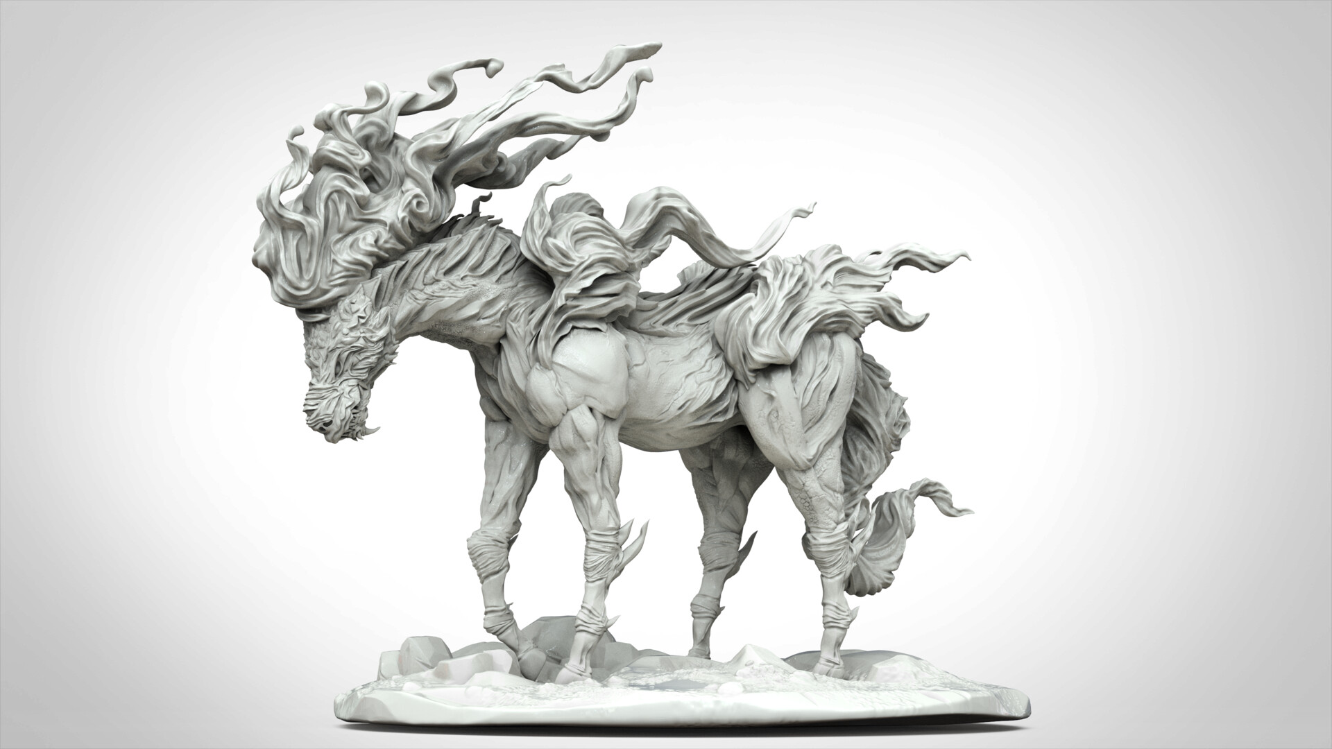 ArtStation - Monster-scuplting