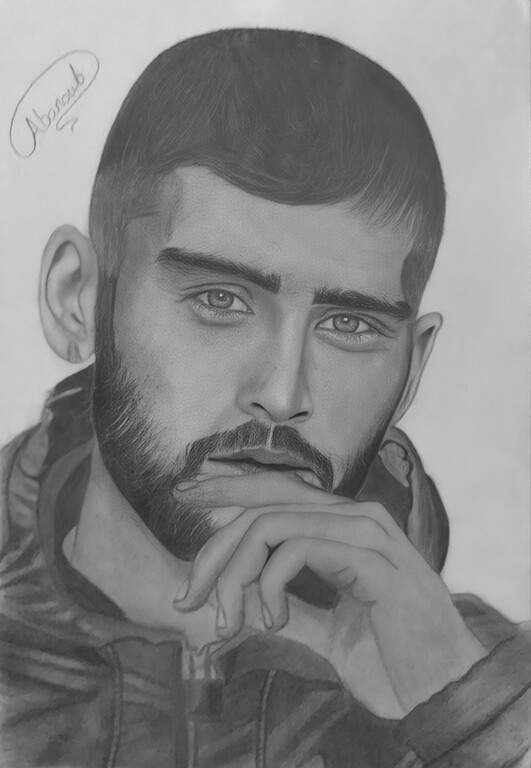 ArtStation - Pencil Drawing of Zayn Malik