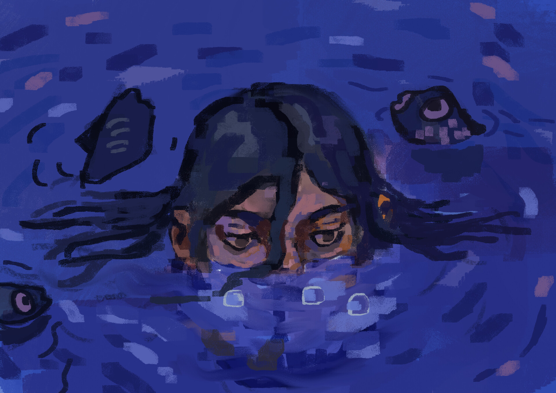 ArtStation - underwater fart ...