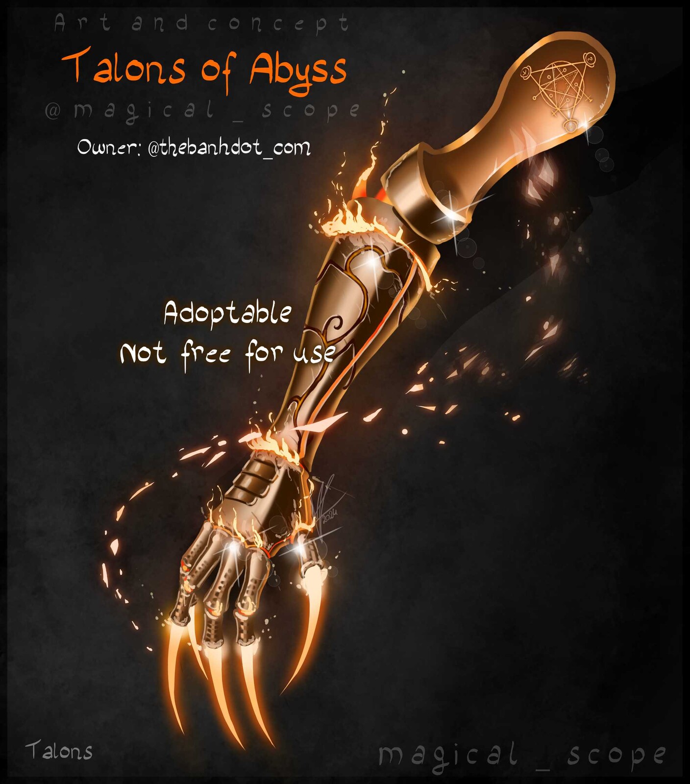 Magical Kaleidoscope - Monstrous March V: Prosthetic arm