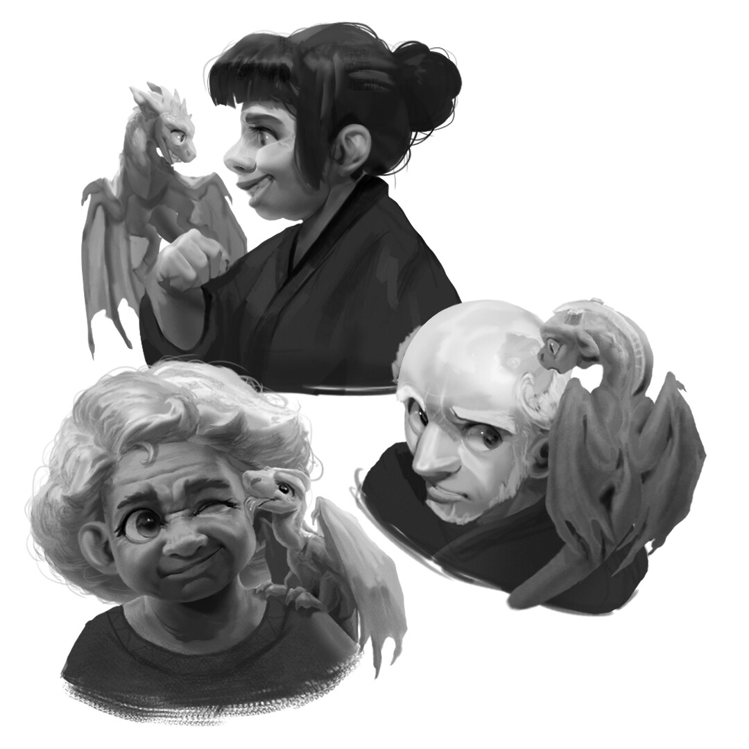 ArtStation - Characters of Ages (Character Concept Art | 2022)