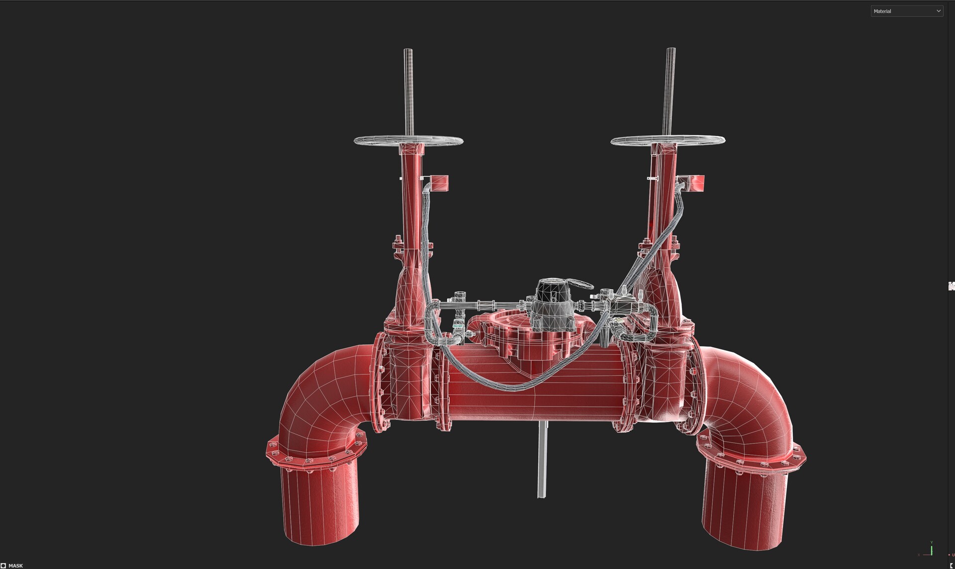 Tripp Topping - Water Pipe (Game Asset)