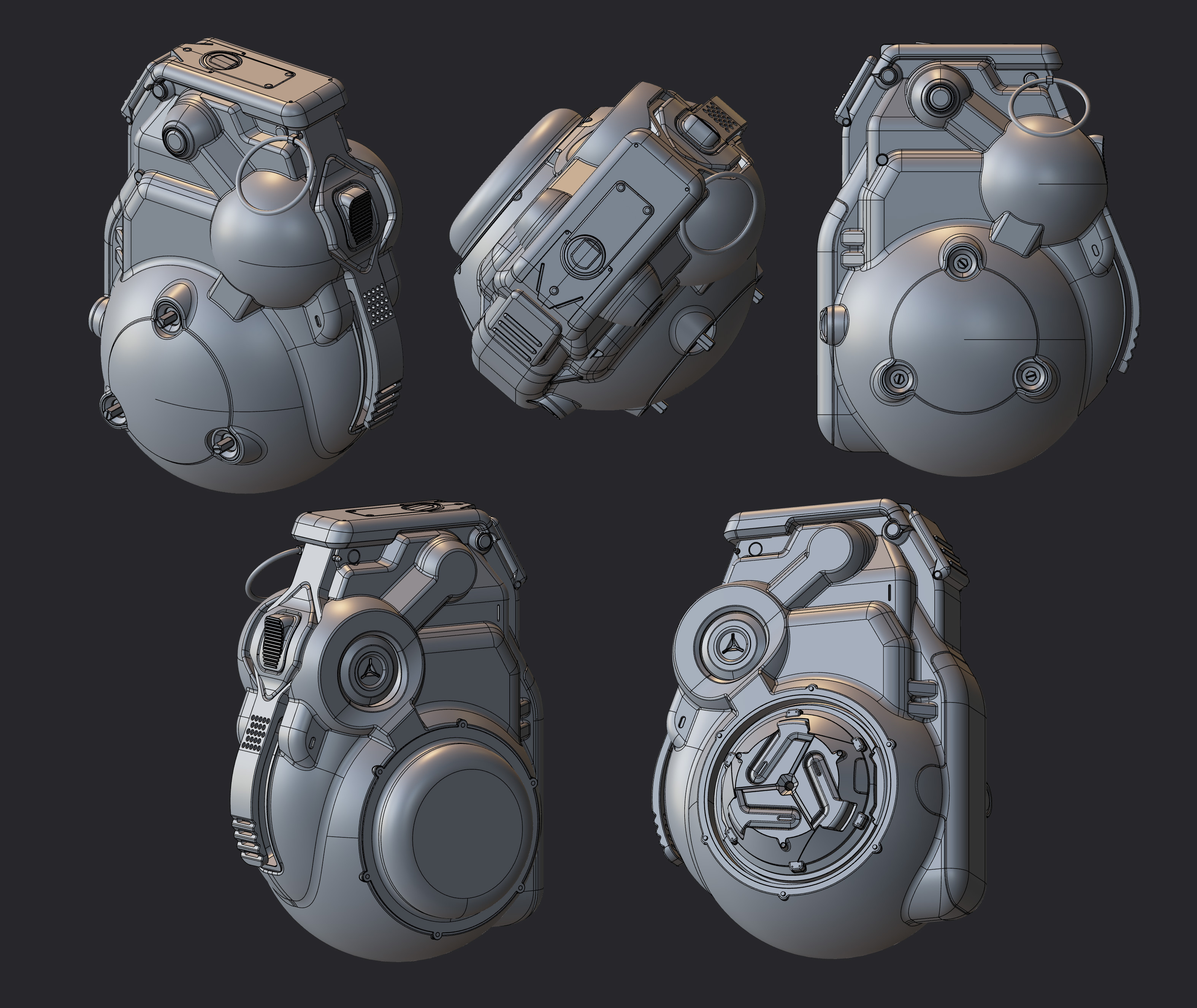 Kerry James - Draconis Grenades and Weapons Attachments