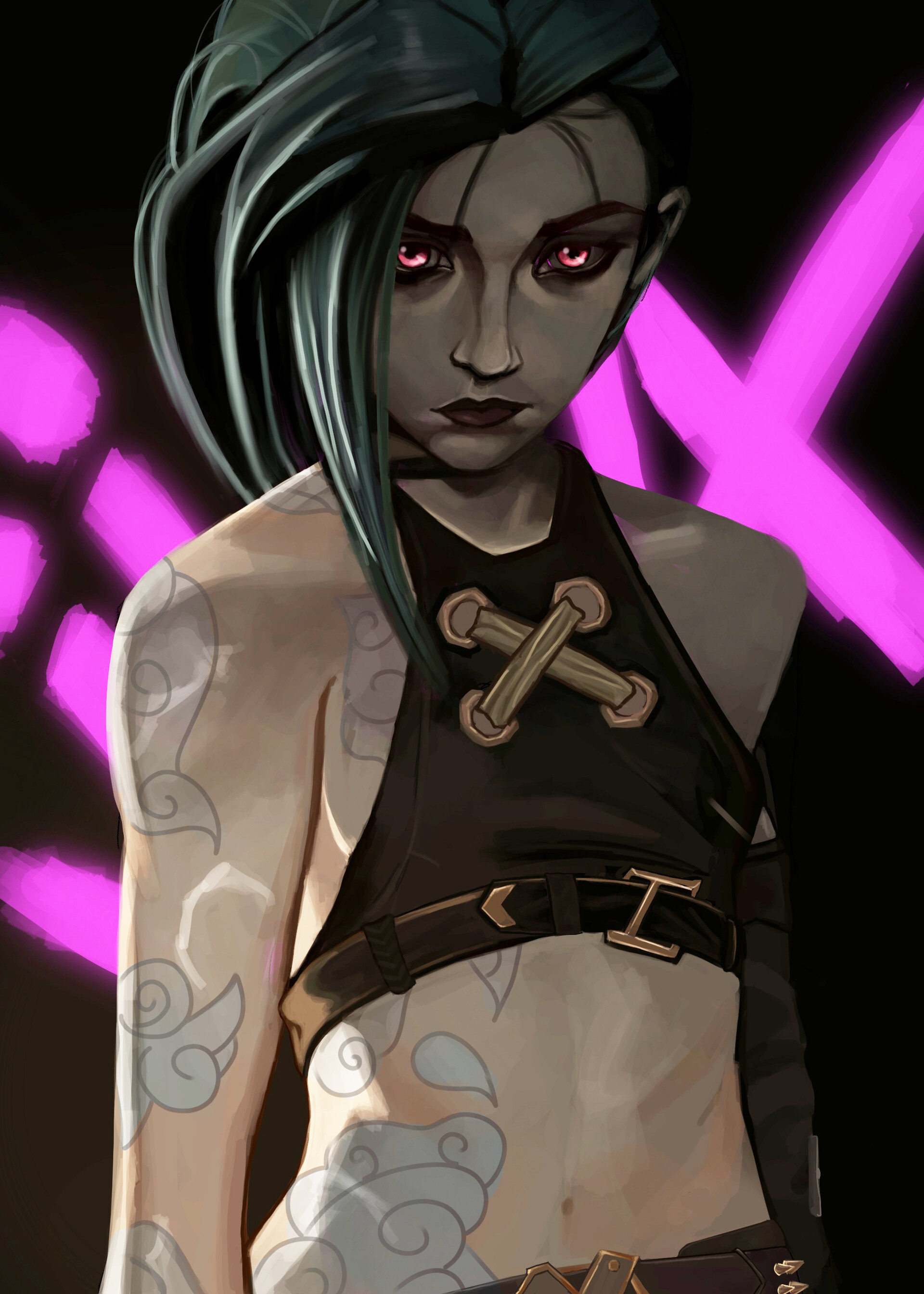 ArtStation - Jinx Arcane Study