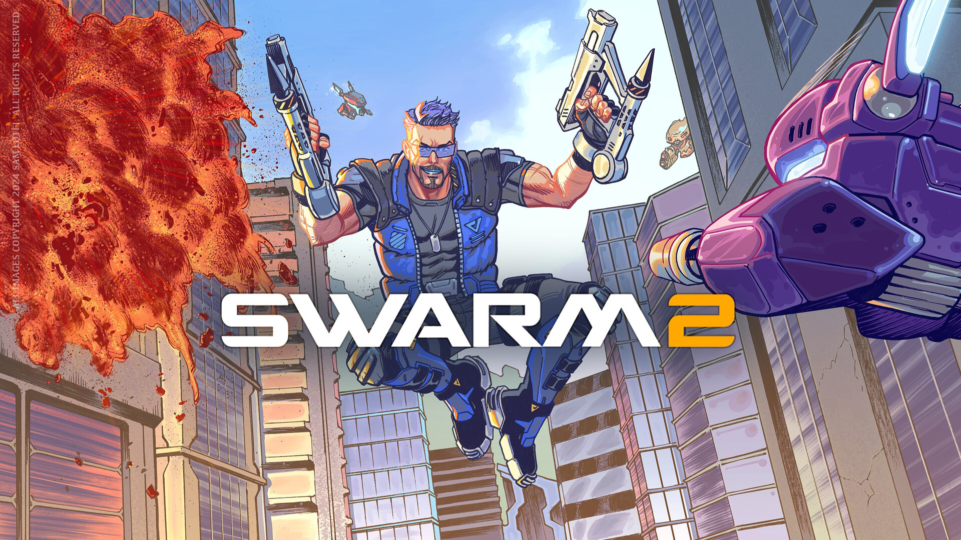 ArtStation - SWARM 2 VR Game - Key Art & Storyboards