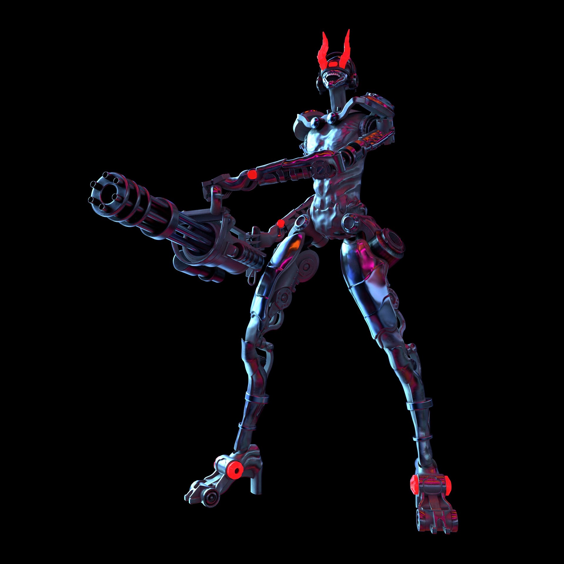 ArtStation - Machine-gunner