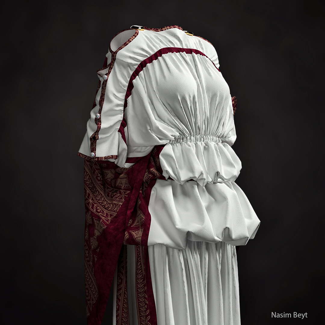 ArtStation - 10 Female's Greek Chitons pack(VOL.01). CLO3D, MD PROJECTS ...