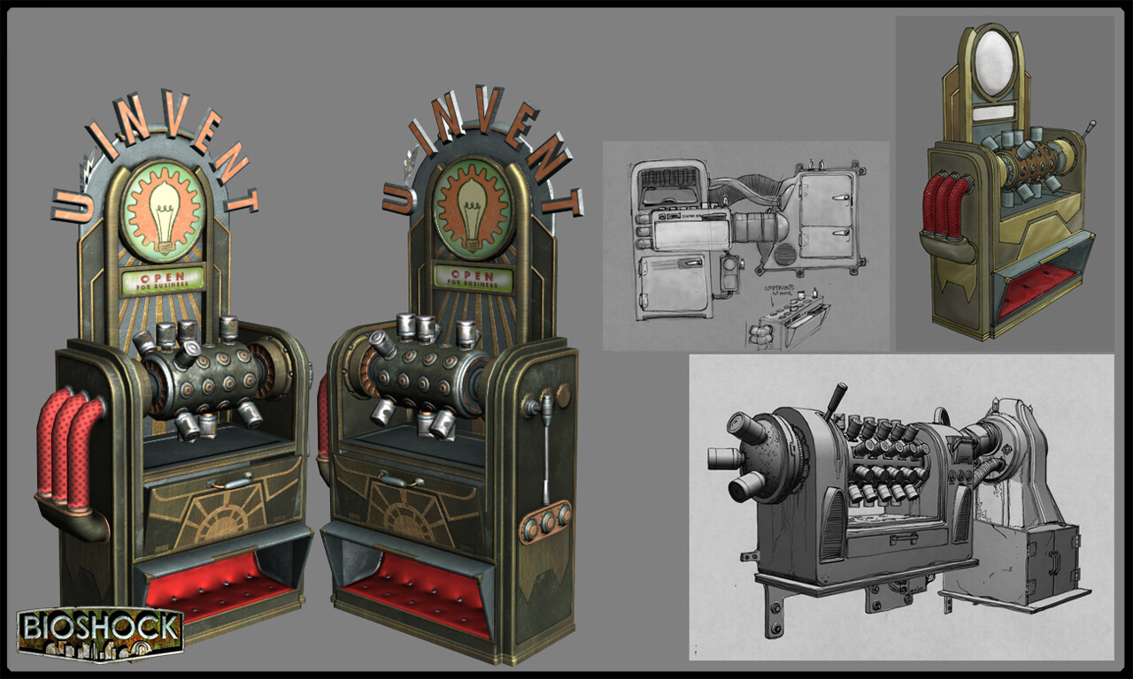 Mauricio Tejerina - Bioshock interactive Machines