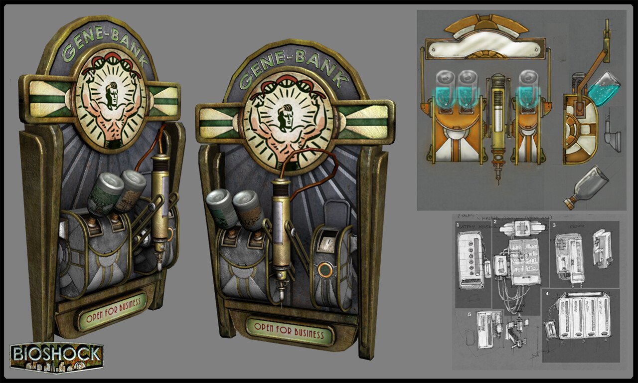 Mauricio Tejerina - Bioshock interactive Machines