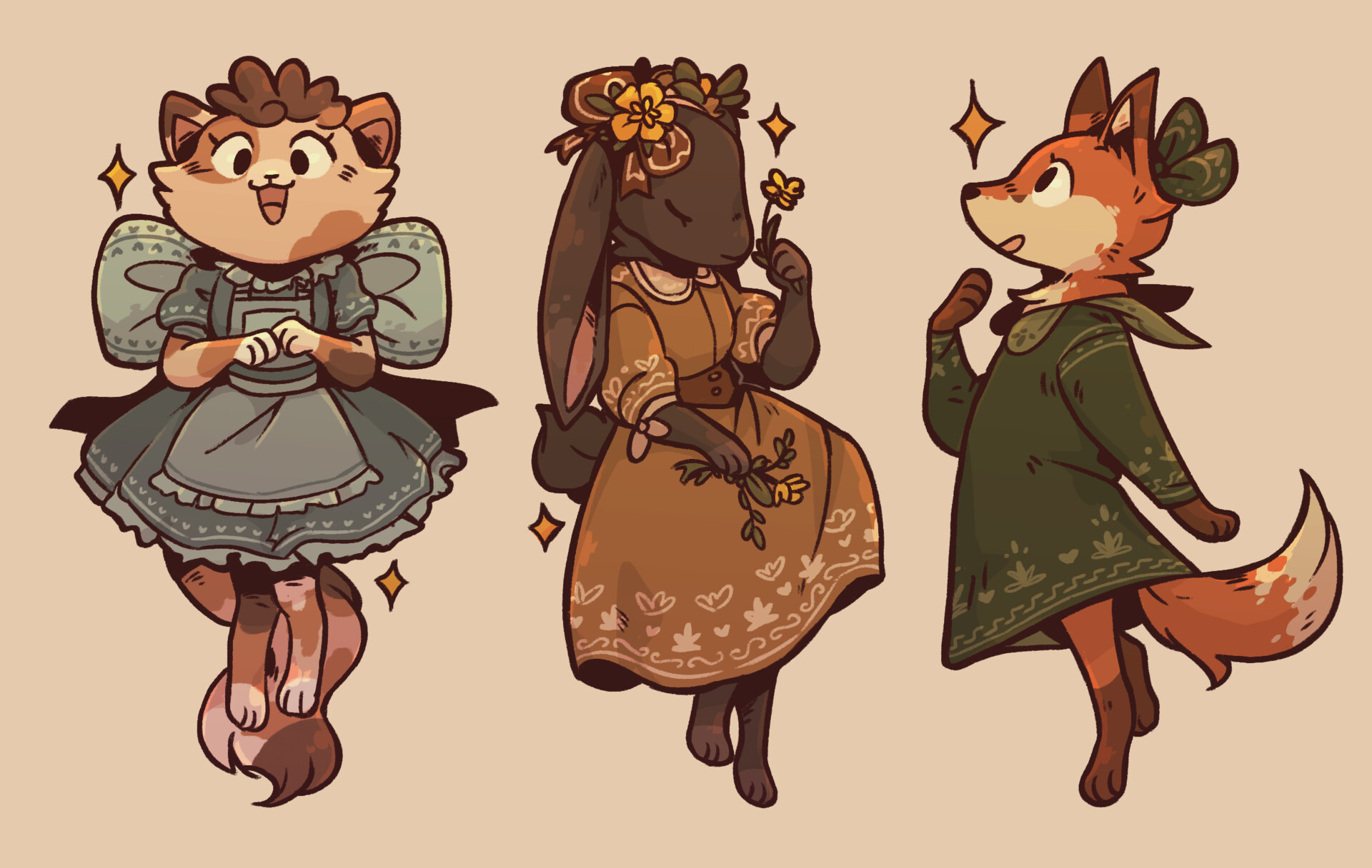 ArtStation - Cute Critter Stickers