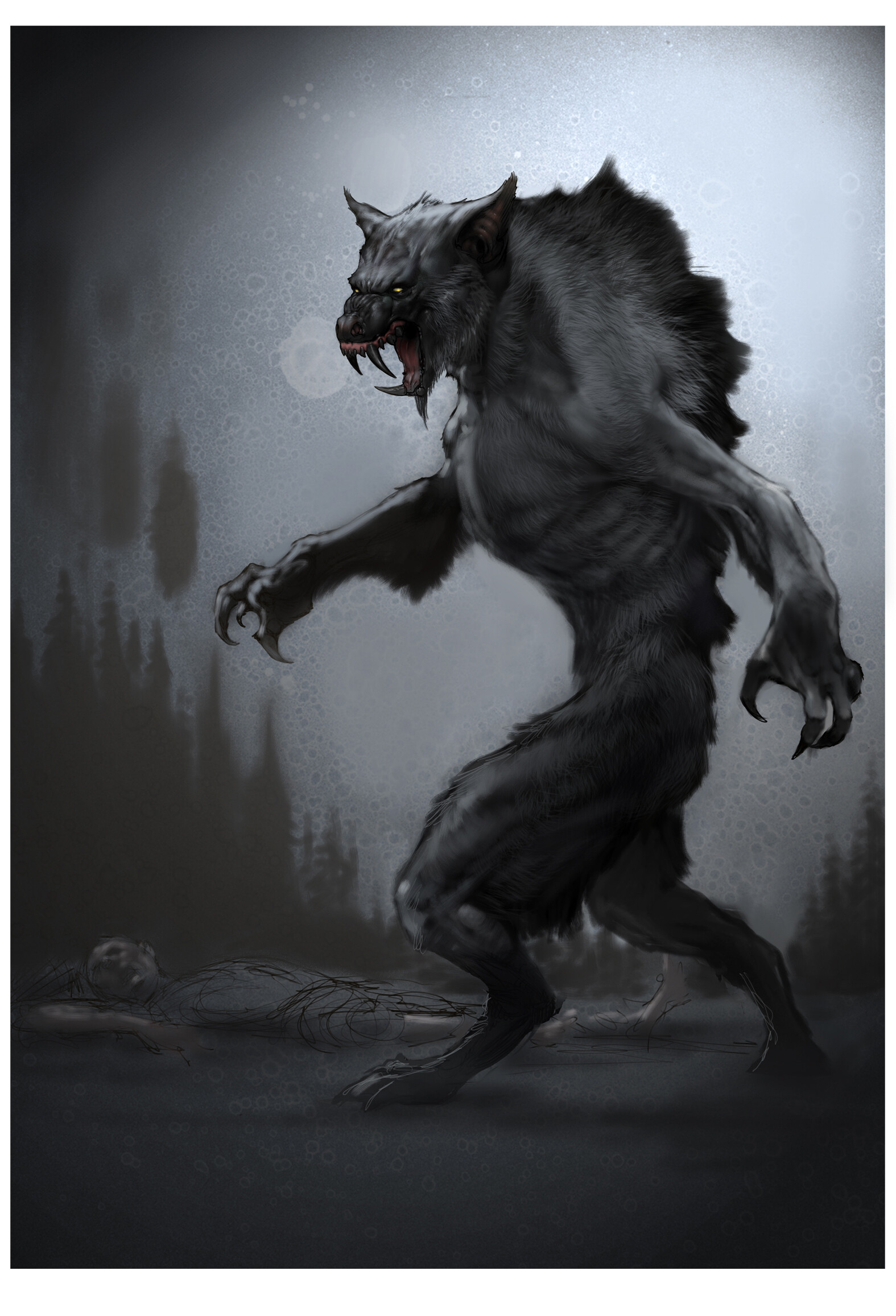 werewolf van helsing deviantart