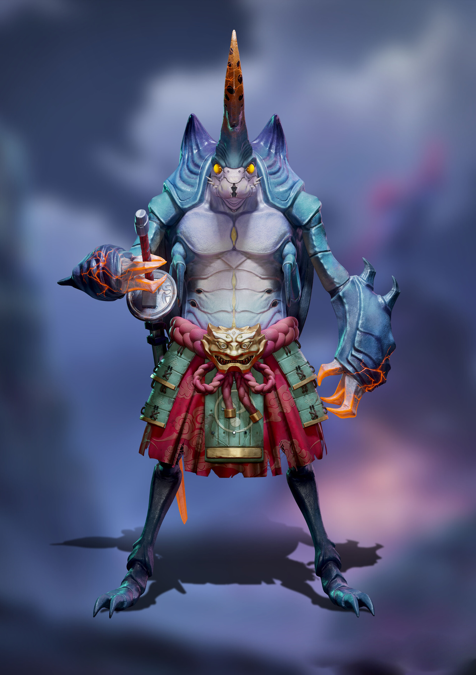 ArtStation - Beetle warrior