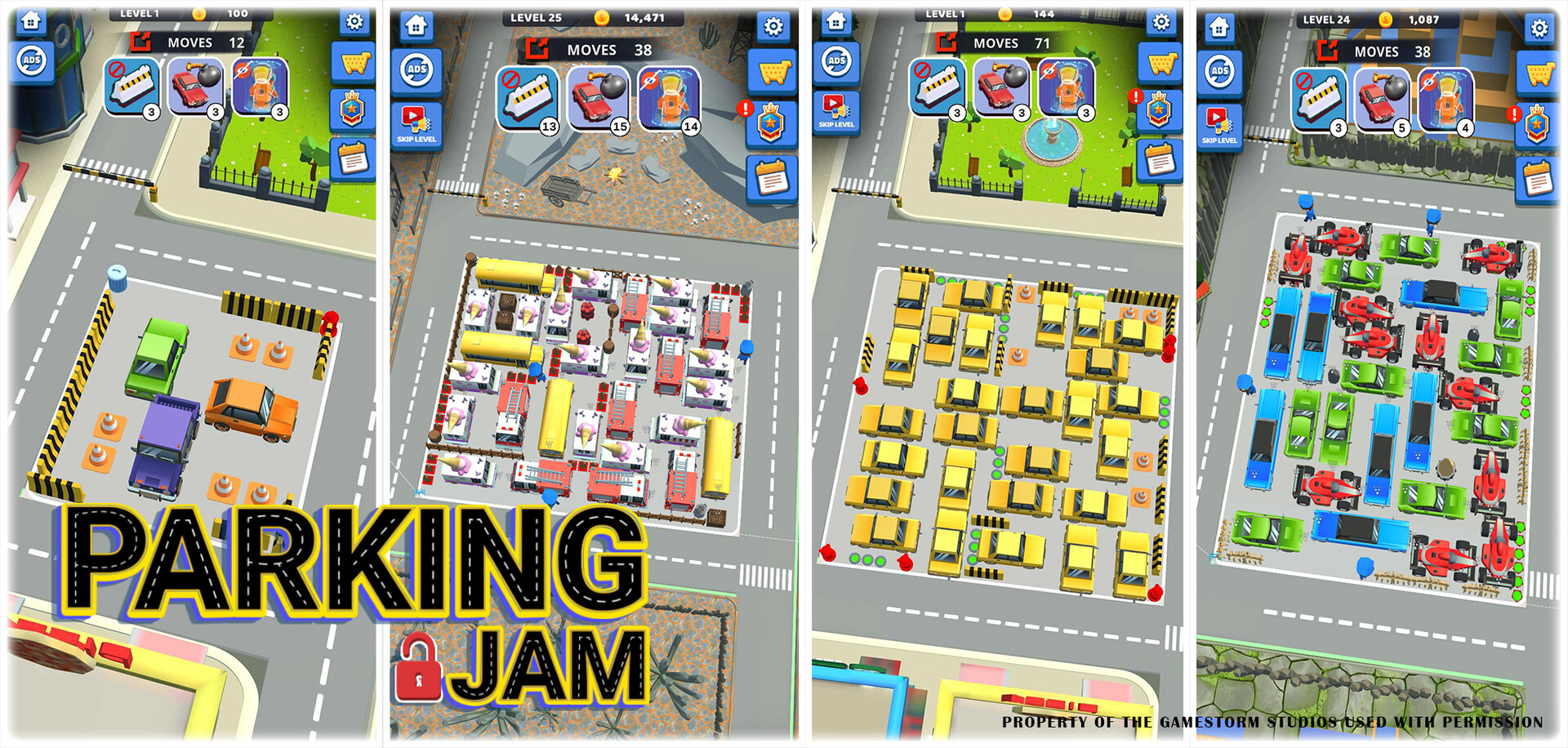 ArtStation - Parking Jam Hypercasual Game