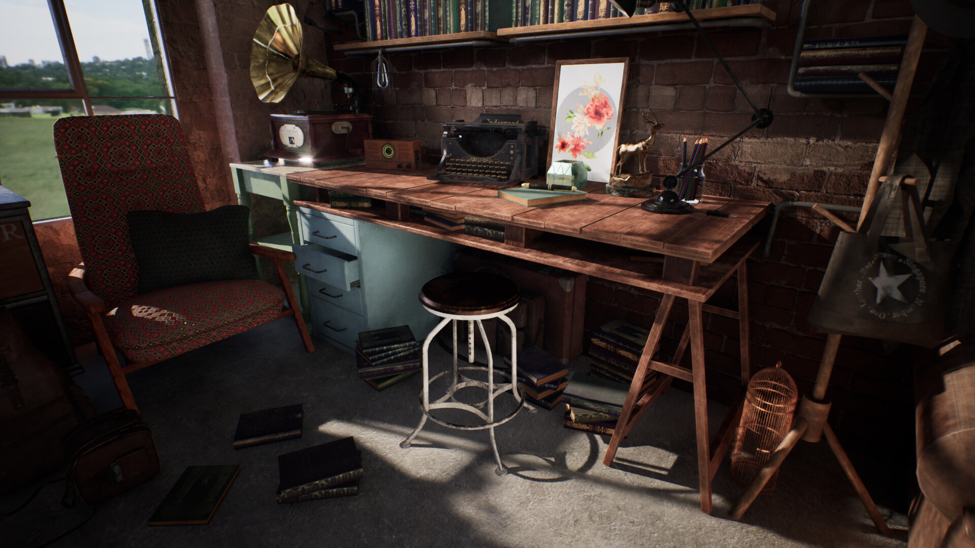 ArtStation - Storyteller Room 3D Environment