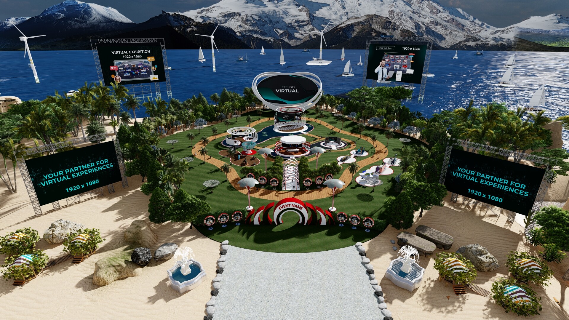 ArtStation - Isle of Tranquility: A Virtual Island Environment