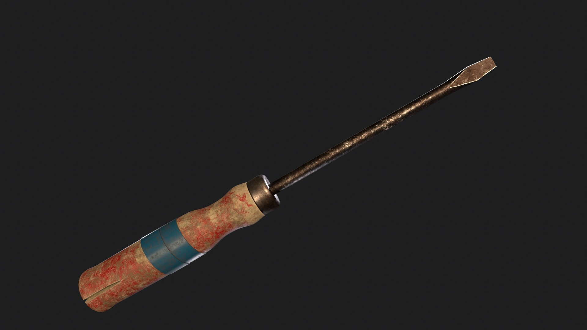 ArtStation - Old Soviet Screwdriver