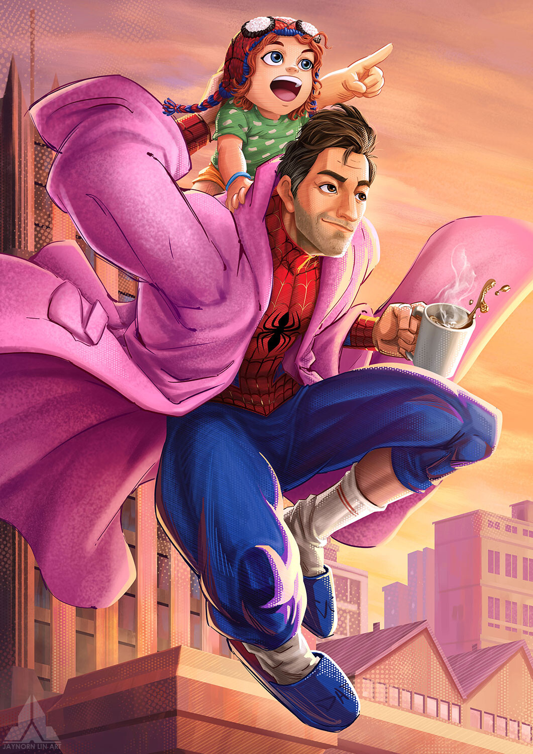 ArtStation - Peter B.Parker & Mayday Parker