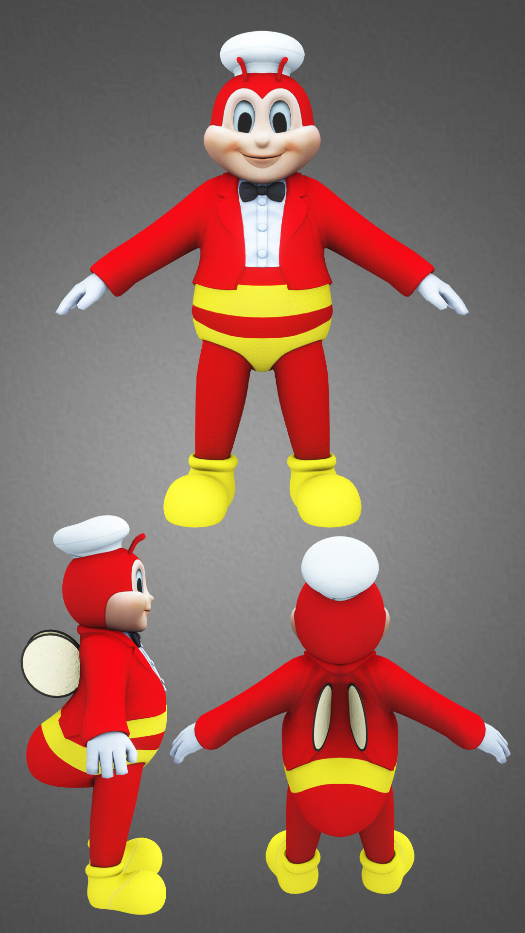 ArtStation - Jollibee Mascot