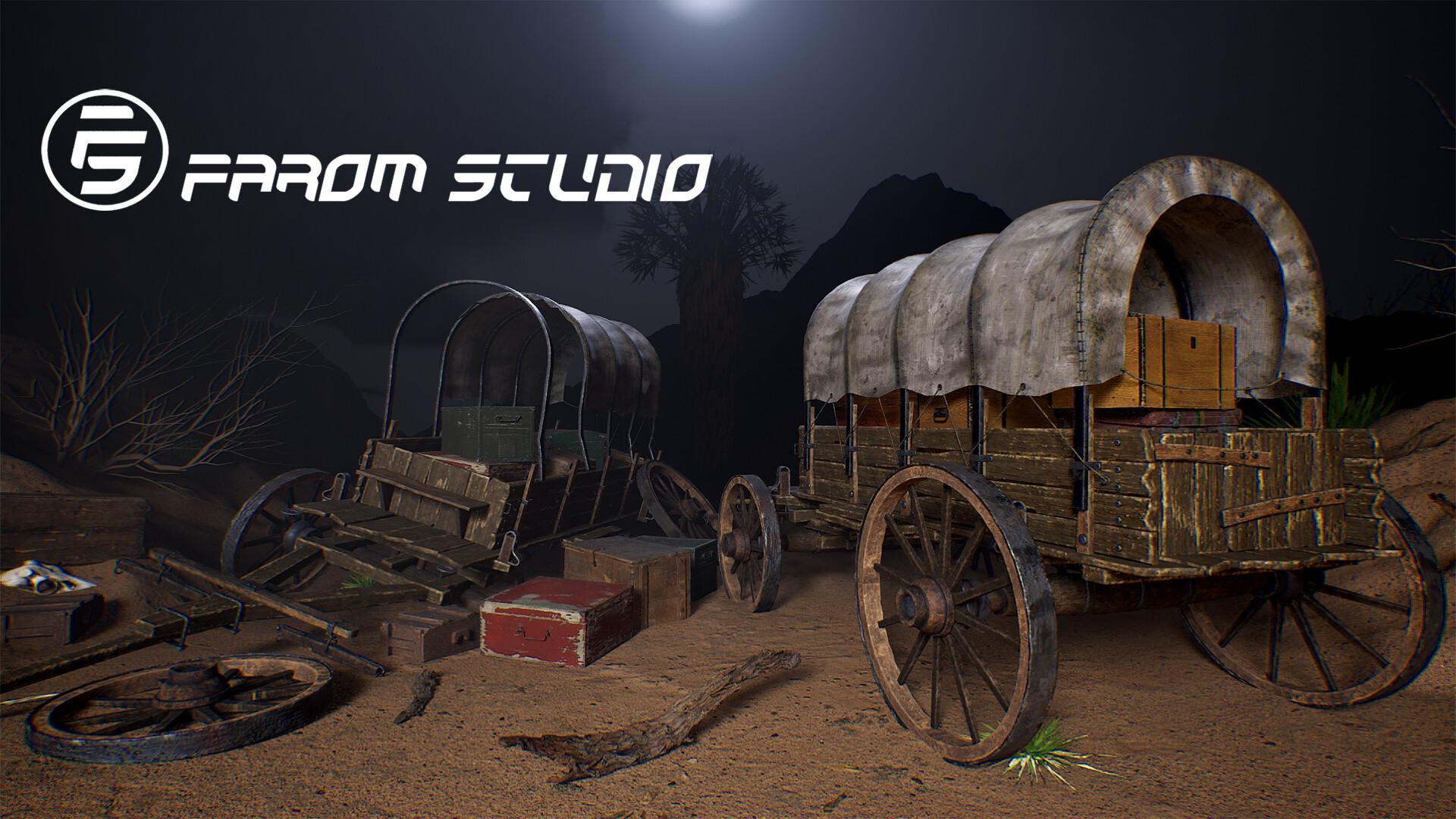 ArtStation - Wild West props pack